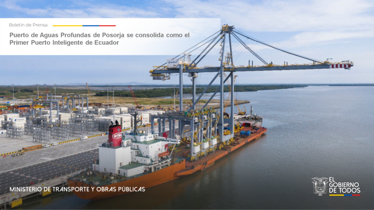Puerto de Aguas Profundas de Posorja cumple un año de operatividad y se ...