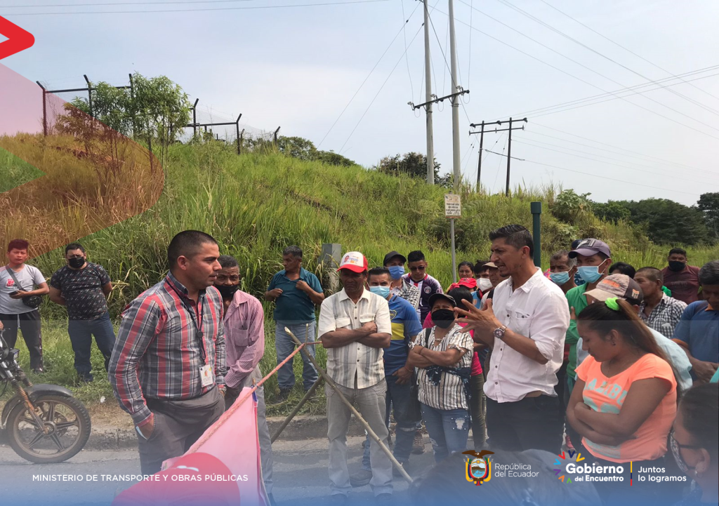 MTOP coordina acciones con los moradores de la parroquia Dayuma para ...