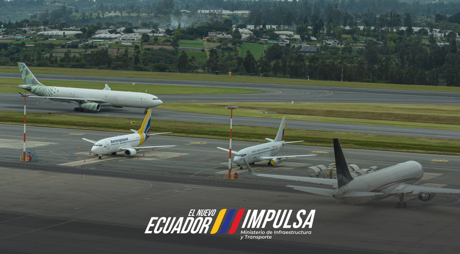 Ecuador incrementó el 40 % de vuelos nacionales e internacionales en el ...